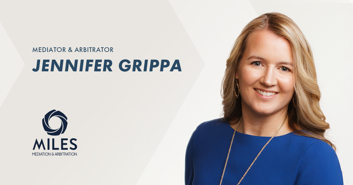 Getting to Know Mediator & Arbitrator Jennifer Grippa