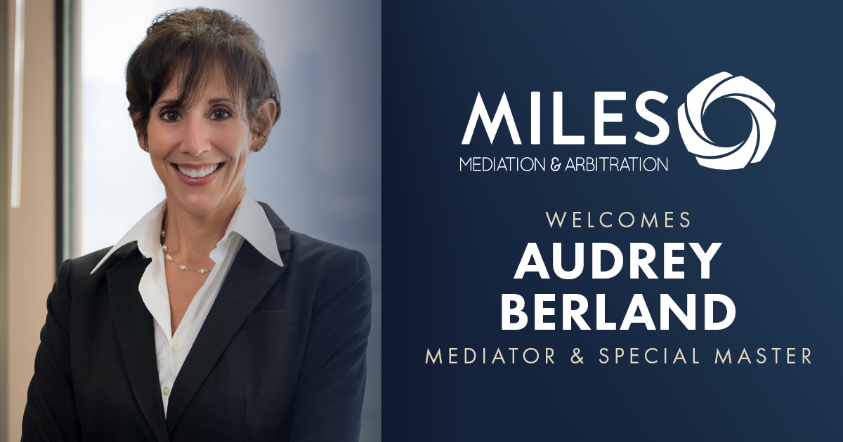 Audrey Berland Joins Miles Mediation & Arbitration in Atlanta