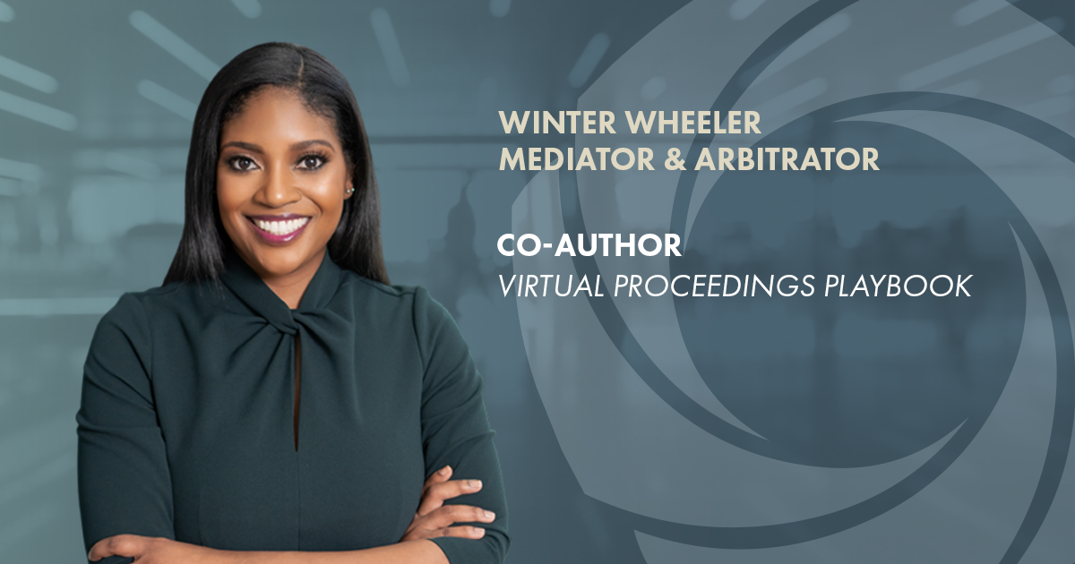 Winter Wheeler Joins an All-Star Team to Release Virtual Proceedings ...