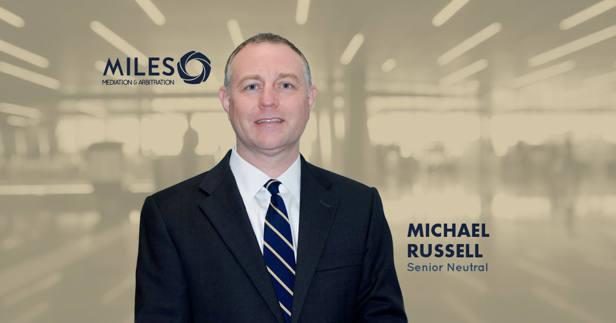 Michael Russell Elevated to Senior Neutral in Nashville - Miles Mediation