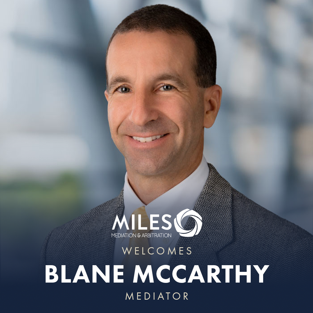 Blane McCarthy Joins Miles Mediation & Arbitration's Jacksonville Panel ...