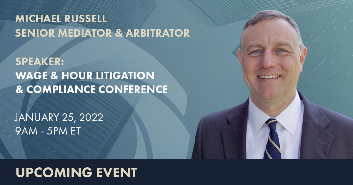 Michael Russell Speaking at the PLI New York's Wage & Hour Litigation ...