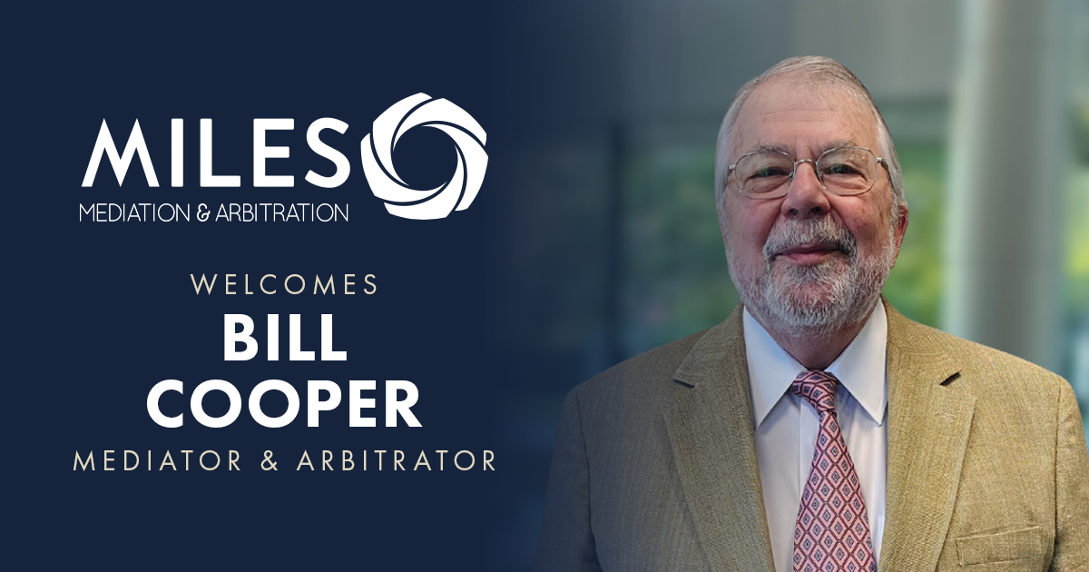 Bill Cooper Joins Miles Mediation & Arbitration's Panel in Jacksonville ...