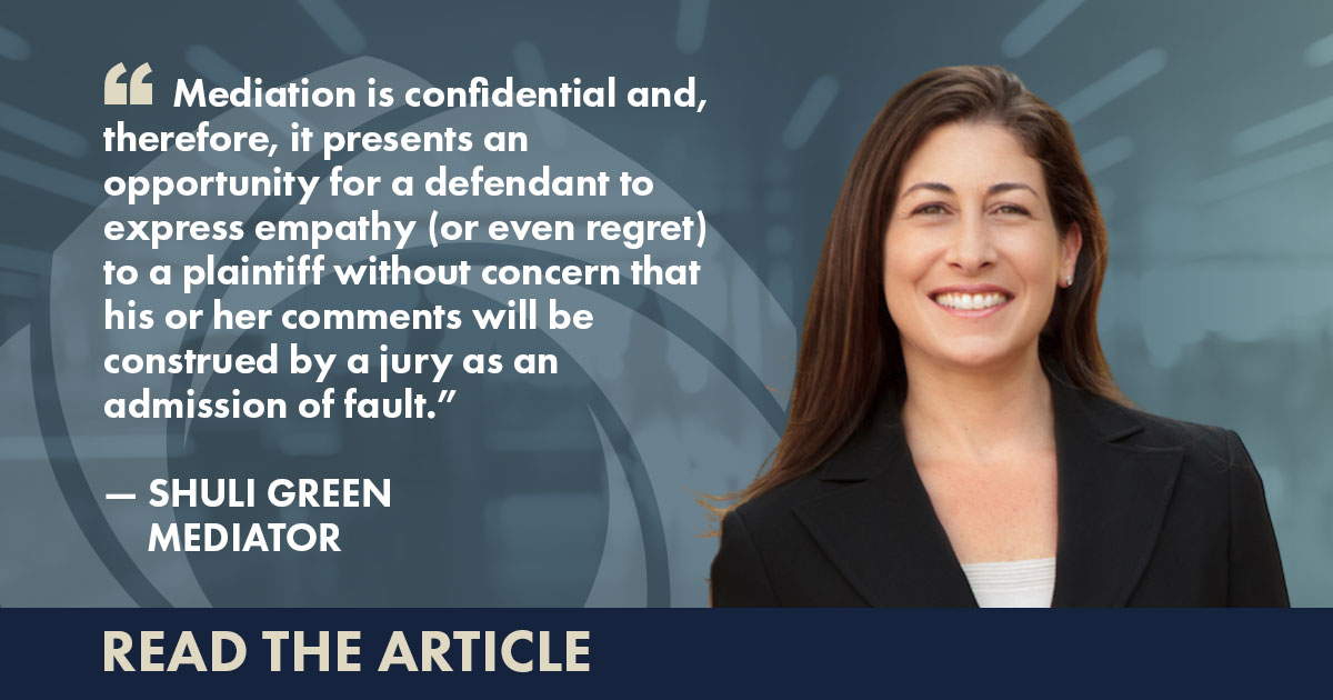 Mediating the Medical Malpractice Case: Special Considerations and ...